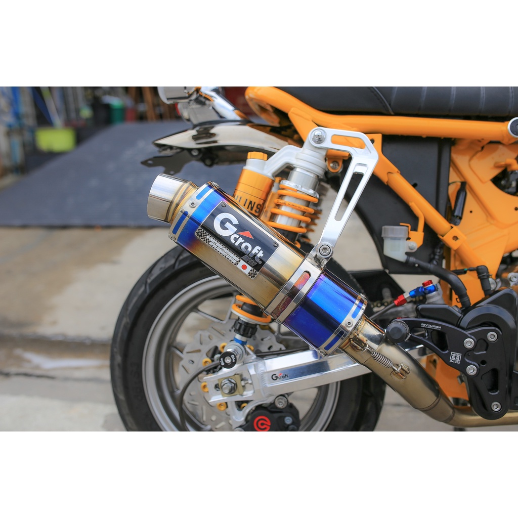 สินค้าแท้ Gcraft ท่อไอเสีย ไทเทเนียม MONKEY - honda_motorcycle_store ...