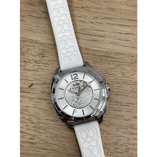 นาฬิกา Coach Boyfriend Women Watch Stainless Steel Silver Ion Plated ...