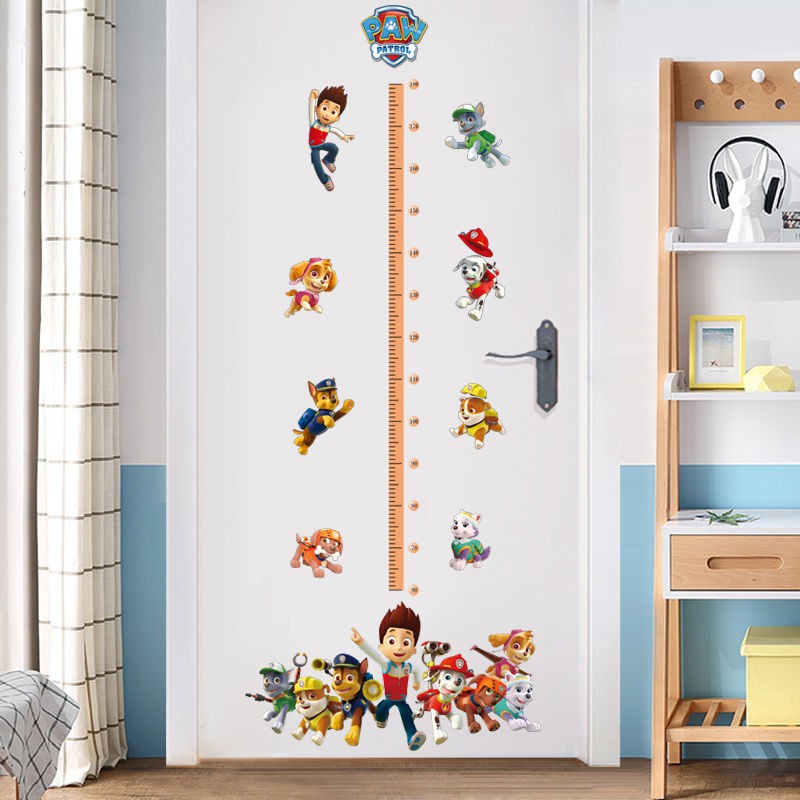 Wang team stickers children วัดความสูงสติ๊กเกอร์ติดผนังในตัว 3D ...