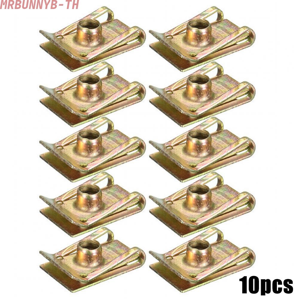 10x M6 6mm Sportbike Fairing Spire Speed Clips ClampFastener Screw Nuts ...
