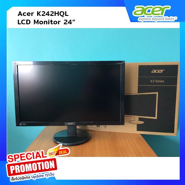Acer K242HQL LCD Monitor LED Backlight HDMI - pasucha2563 - ThaiPick