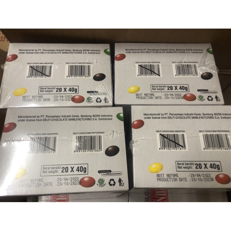 พร้อมส่ง Delfi mini choco 1 แพค 20 กล่อง - pet.store9383 - ThaiPick