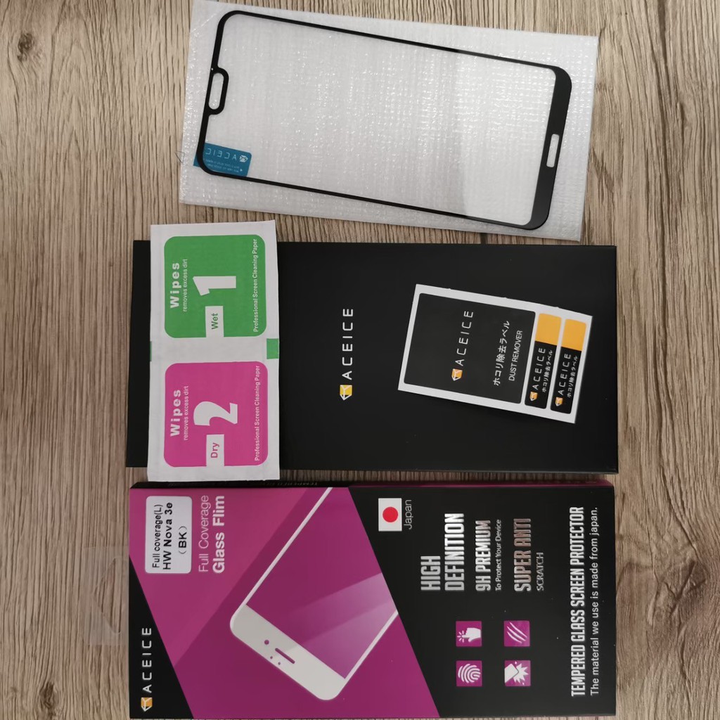 Dapad ฟิล์มกระจกกันรอย Aceice รุ่น HUAWEI เต็มจอ P20 PROP30 LITEP9 PLUSYMAXY6SY7 PROY9 PRIMEY9S ...