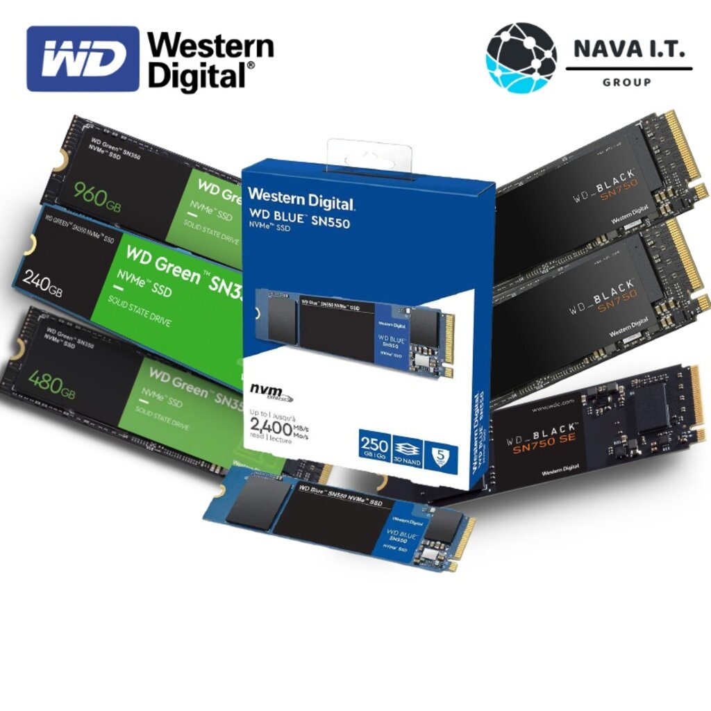 ⚡️กรุงเทพฯด่วน1ชั่วโมง⚡️ SSD WD Black SN750SE SN770 Blue SN570 GREEN ...