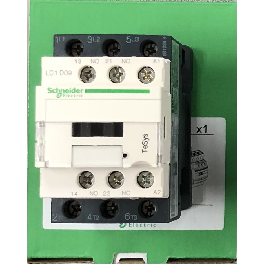 แมกเนติก คอนแทรกเตอร์ Magnetic Contractor LC1D 09M7 220v Schneider ...