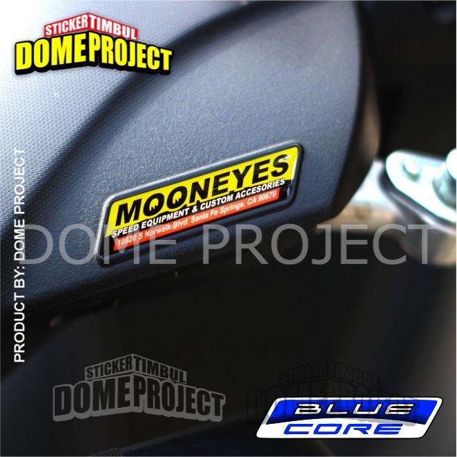 สติกเกอร์โลโก้ 3D MOONEYES อุปกรณ์เสริม สําหรับติดตกแต่งรถจักรยานยนต์ Yamaha | Shopee Thailand