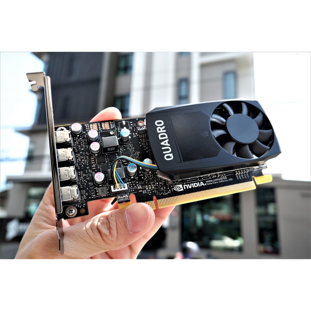 การ์ดจอ NVIDIA Quadro P600 2G DDR5 128BIT | Shopee Thailand