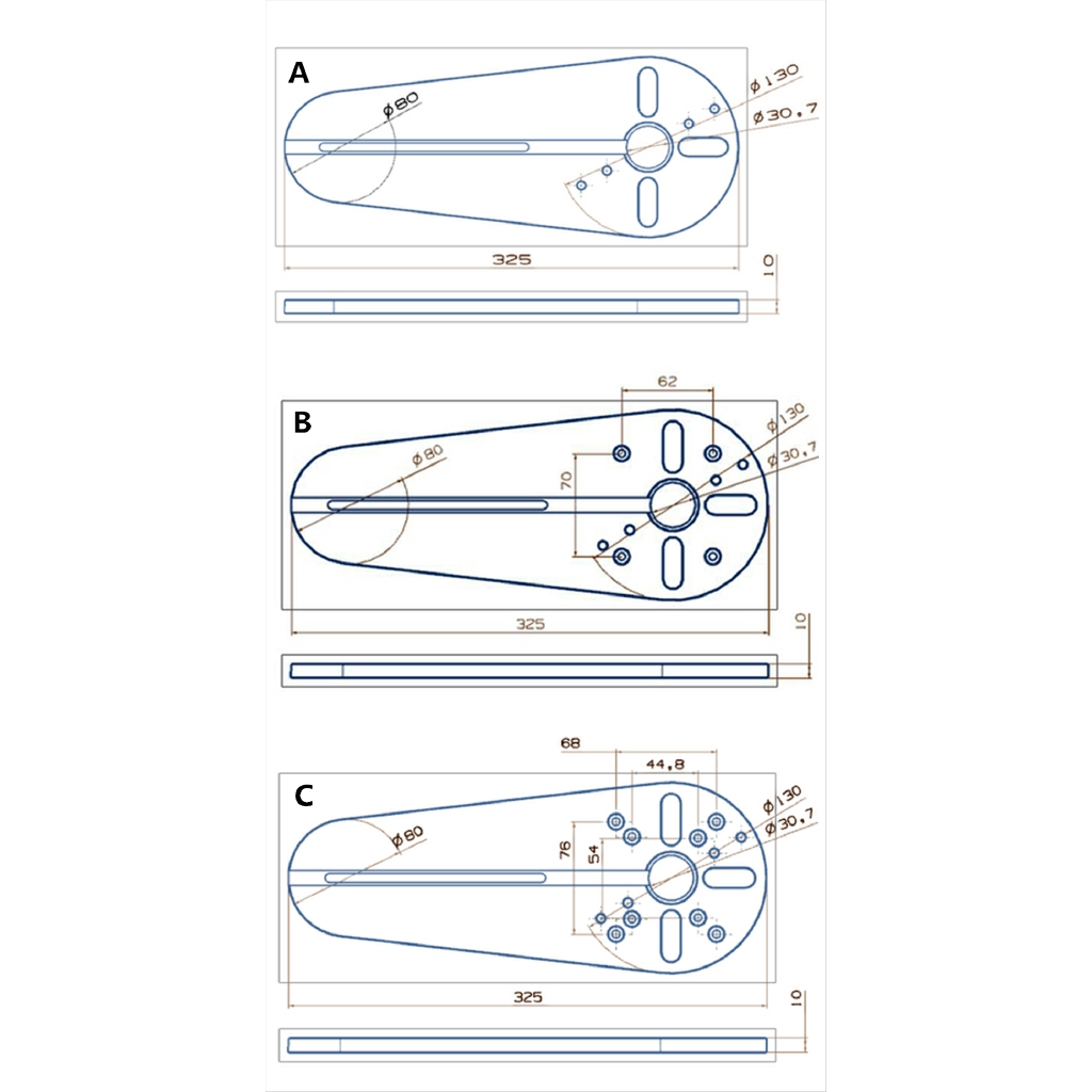 Circle Cutting Jig for Bosch Makita Electric Hand Trimmer Wood Router ...