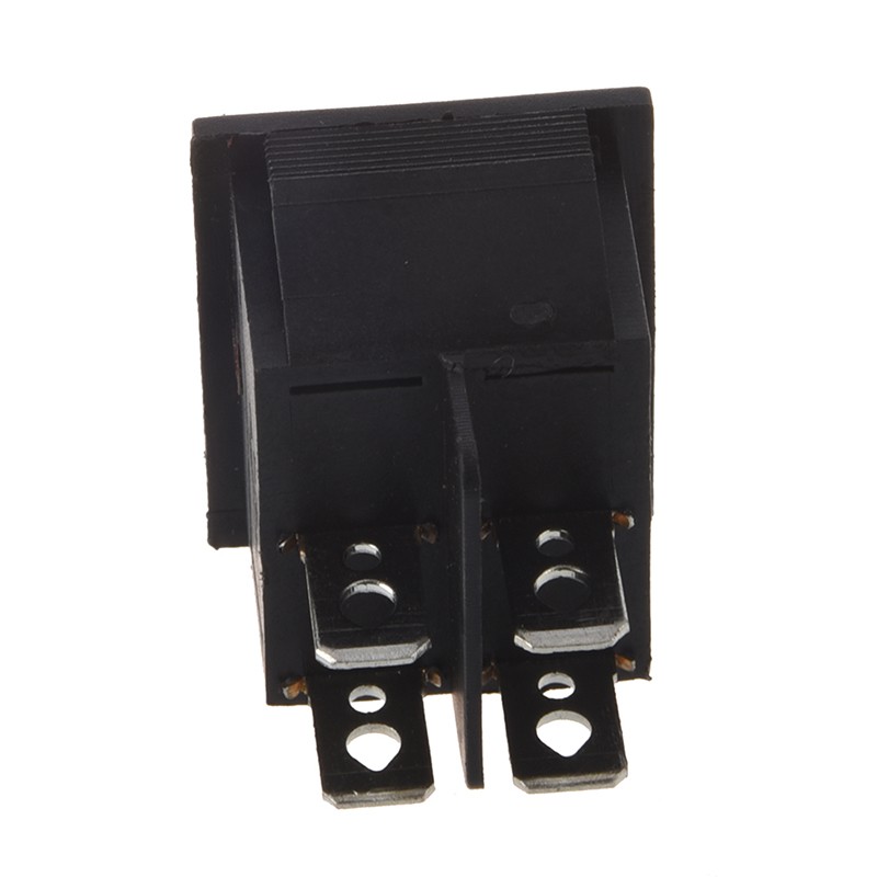 AC 250V 16A 4 Pin ONOFF IO 2 Position DPST Snap in Boat Rocker Switch ...