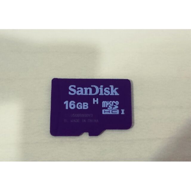 SanDisk Micro SD Card 16GB | Shopee Thailand
