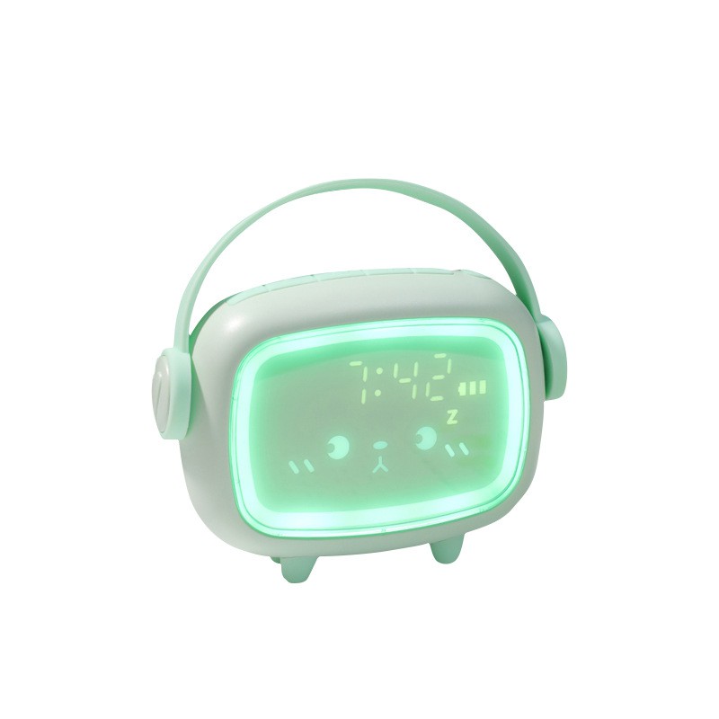 Present Cute Digital Clock Creative Time Angel Alarm Electronic Small ...