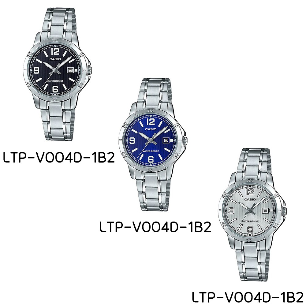 Casio นาฬิกาข้อมือผู้หญิง รุ่น LTP-V004D LTP-V004G LTP-V004L ขายแต่ของ ...