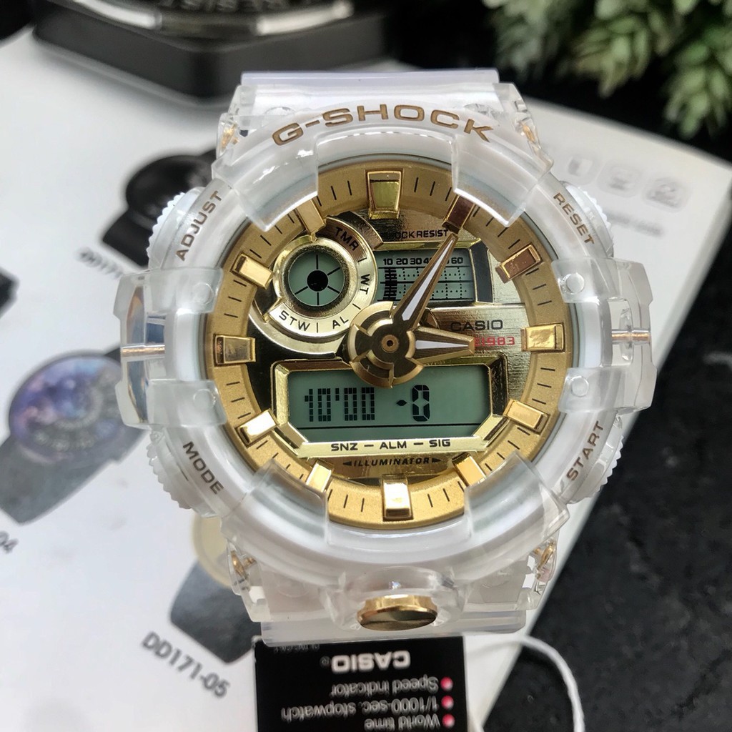 ต้นฉบับ Casio นาฬิกา Casio ของแท้กันน้ำ G-SHOCK GA-700 นาฬิกาแฟชั่น ...
