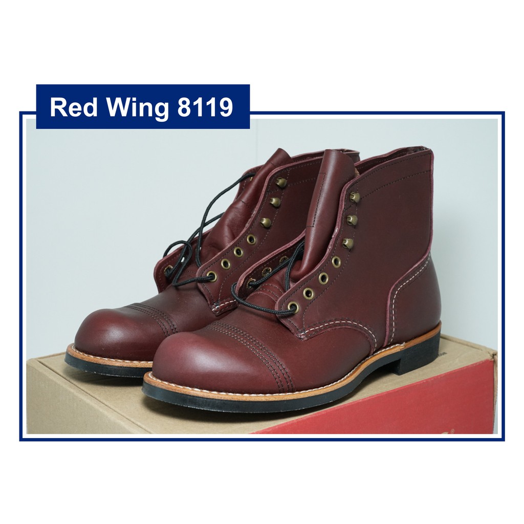 รองเท้าบู้ทเรดวิง Red Wing Iron Ranger 8119 (ผ่อน 0% 10 เดือน) | Shopee ...