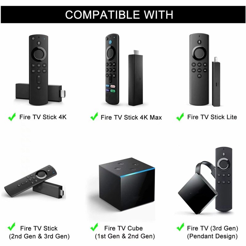 รีโมตคอนโทรล แบบเปลี่ยน L5B83G สําหรับ Amazon Fire TV Stick 3Nd Gen ...