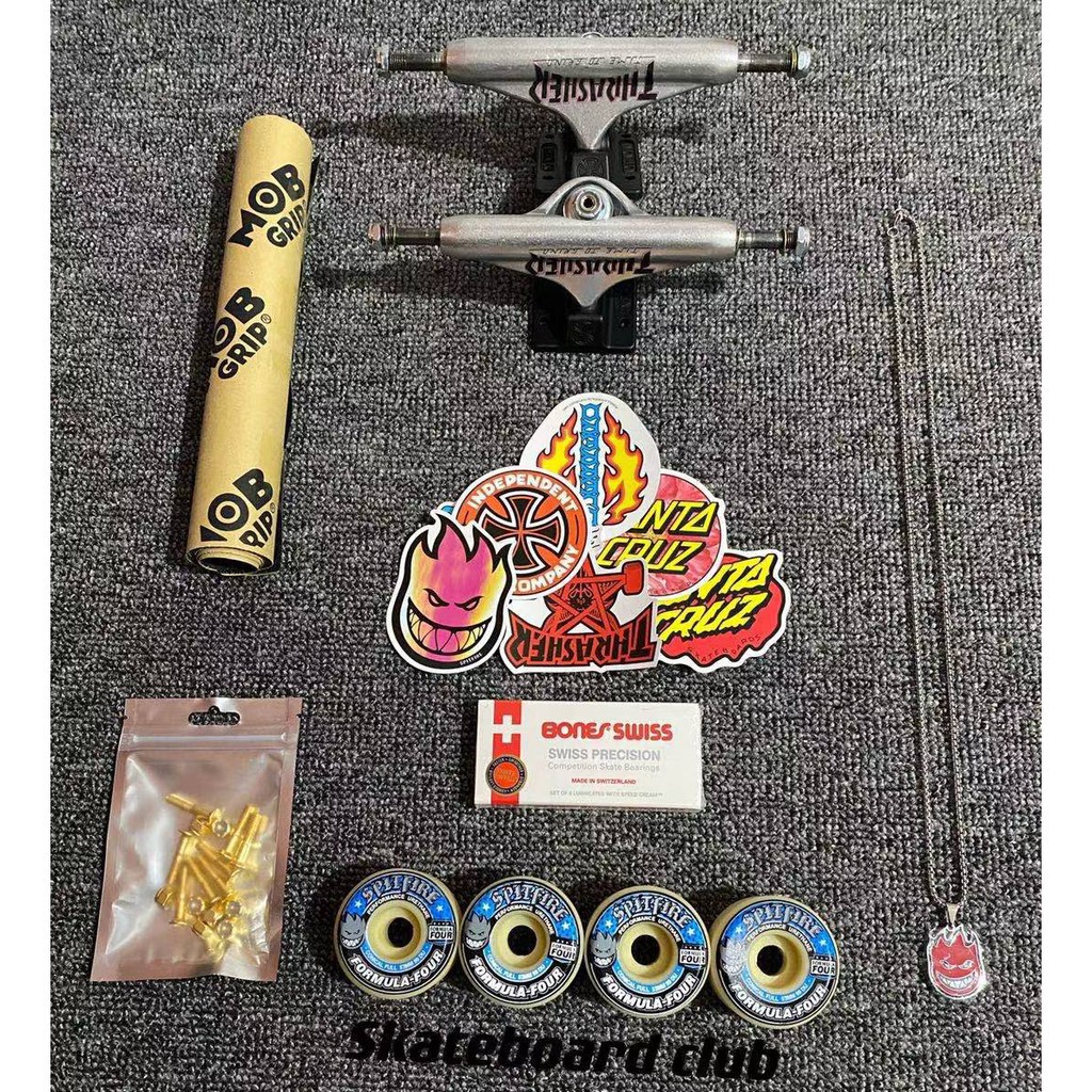 ล้อสเก็ตบอร์ด 105A พร้อมสลักเกลียว คุณภาพดี - youthclub.th - ThaiPick