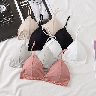Aชุดชั้นในสตรีไร้รอยต่อทรงสามเหลี่ยม crOS | Shopee Thailand