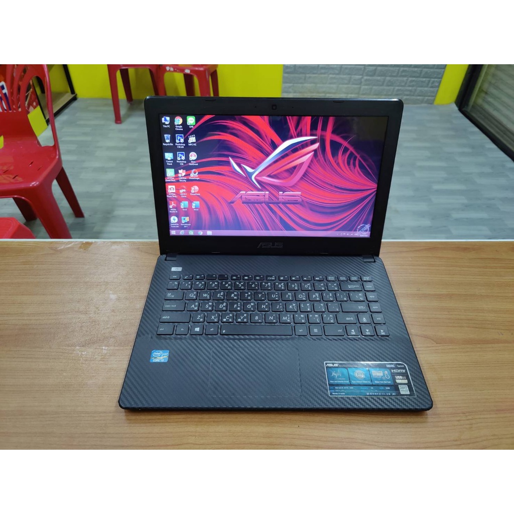 โน๊ตบุ๊ค Asus X450C คอร์ i3 แรม 8 กิ๊ก พร้อมใช้งาน | Shopee Thailand