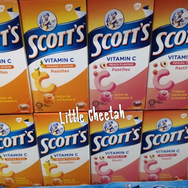 Scott's gummy / กัมมี่วิตามินซี | Shopee Thailand