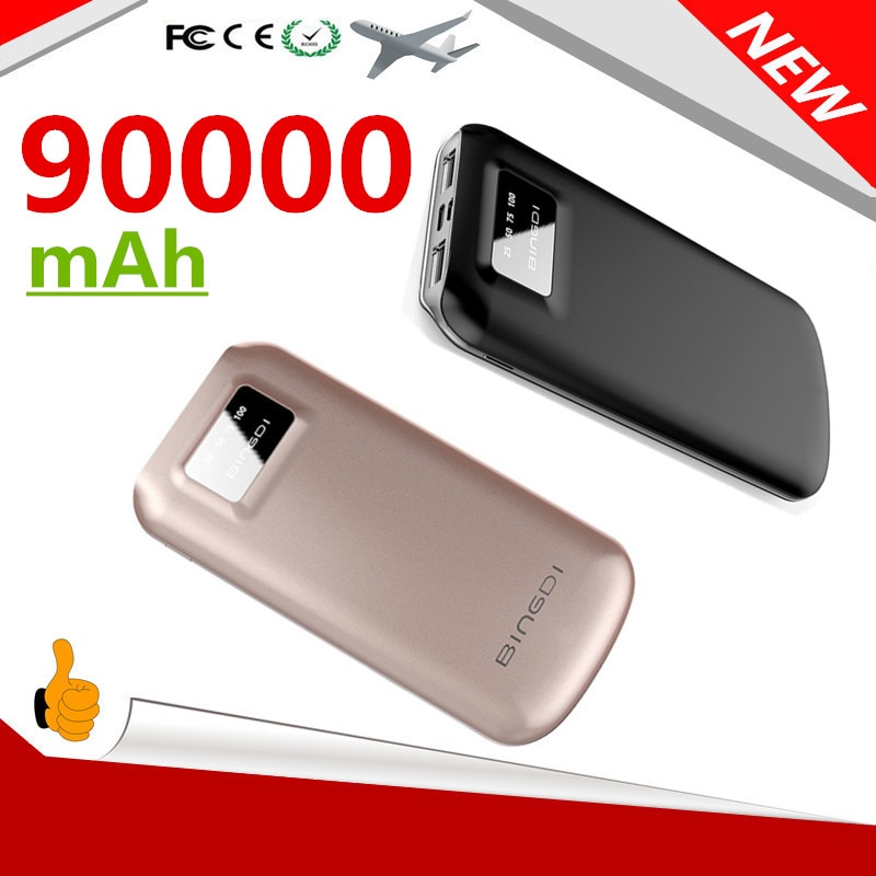 Original Power Bank 90000mAh Portable Charger USB PD 3.0 Quick Charge 3 ...