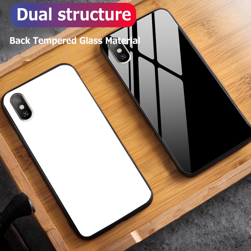 Xiaomi Mi 8 Pro Hard Case เคส TPU ฟิล์มกันกระแทกสีพื้น - womenfamily.th ...