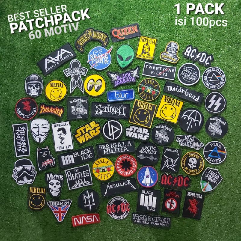 Patch PACK / PATCHES 1PACK 100pcs Random / Patch / Small Glue Good ...