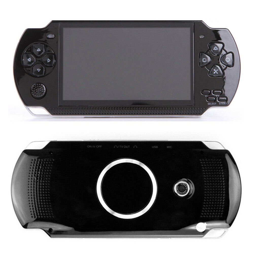 HWaX 8GB Handheld PSP Game Console Player Built-in 1000 Games 4.3 ...