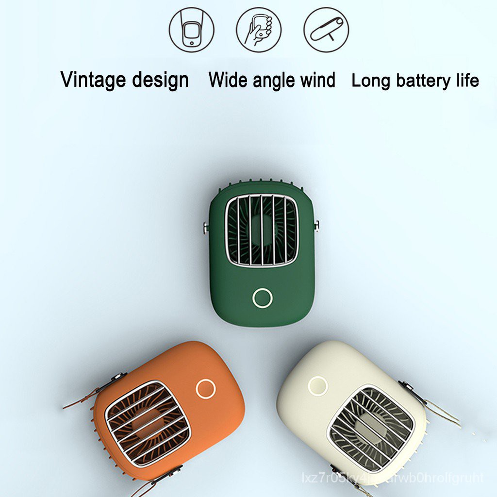 Neck fan portable mini usb fans 5V air cooler rechargeable ventilador ...