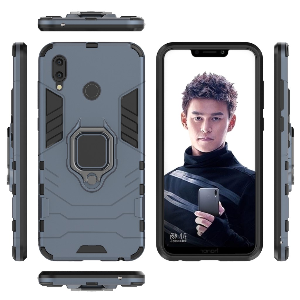 เคส Huawei Honor Play พลาสติกแบบแข็ง Armor Shockproof Phone Case Back ...