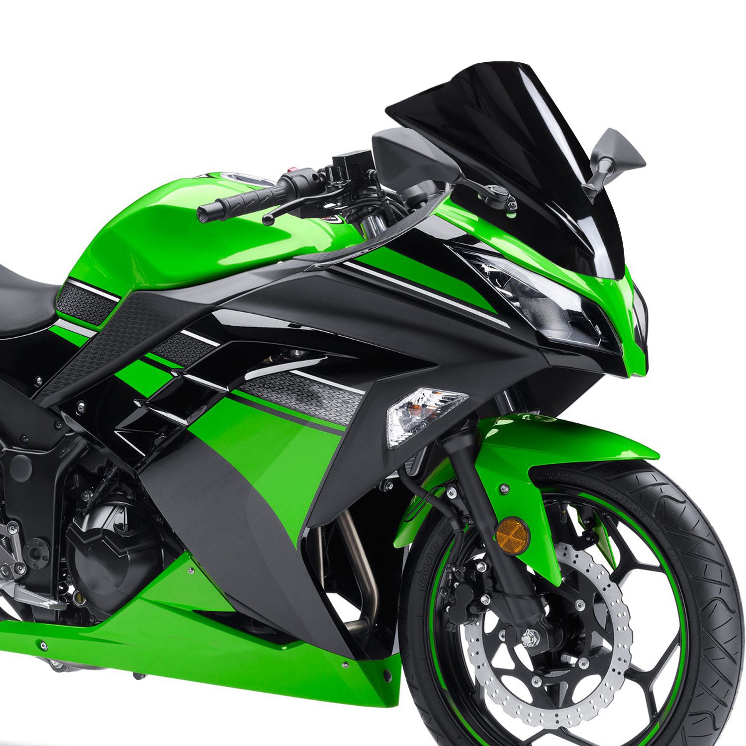 Ready stock Motorcycle Windshield for Kawasaki Ninja 300 EX300 2013 ...