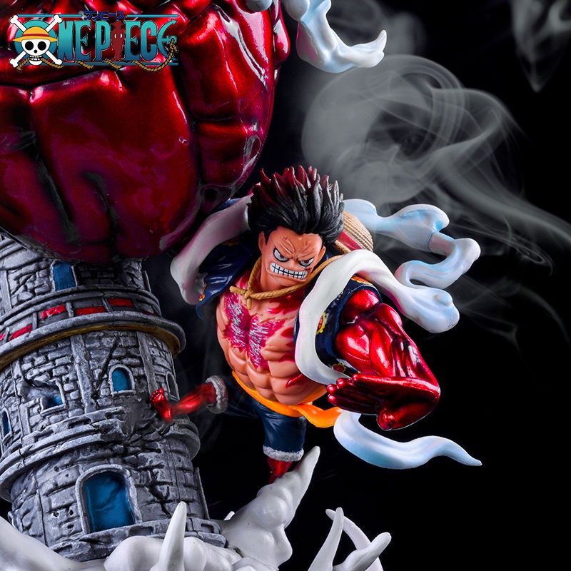 โมเดลฟิกเกอร์ One Piece gk Great Ape King Gun Four-Gear Luffy Fist MKE ...