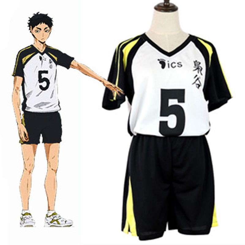 HaikyuuFukurodani Academy No.45 Bokuto Koutarou Jersey Uniform Cosplay ...
