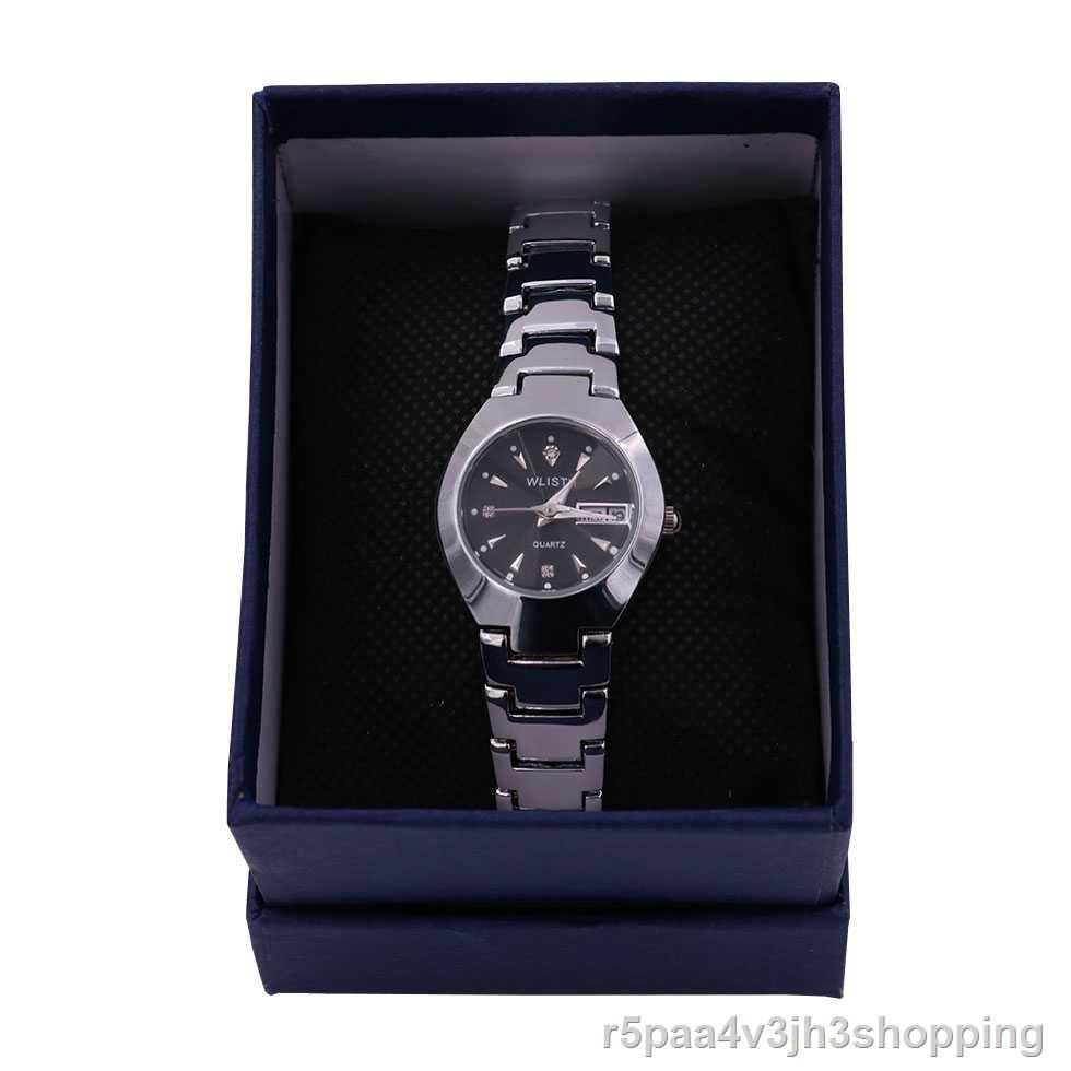 ราคาต่ำสุดนาฬิกาข้อมือคู่ WLISTH 1853 (สายสแตนเลส) พร้อมกล่อง ...