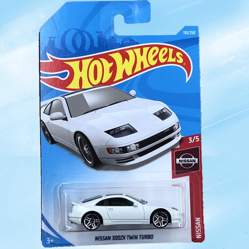 C4982 ล้อร้อน เนื้อแมตต์ ขนาดเล็ก สําหรับรถสปอร์ต No. 110 Nissan ชุดของ ...