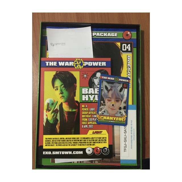 EXO - Album Vol.4 Repackage [THE WAR: The Power of Music] Korean Ver. - aldehyde_c - ThaiPick