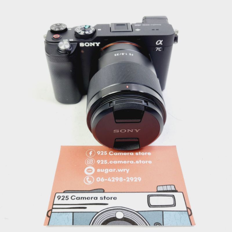กล้อง SONY A7C + 35mm f1.8 | Shopee Thailand