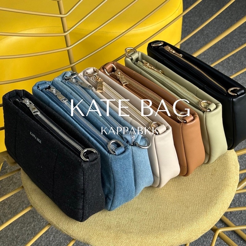 ️New Arrival KAPPA Kate Bag กระเป๋าสะพายไหล่ทรงหมอน มีสายให้ถึง 3 เส้น ...