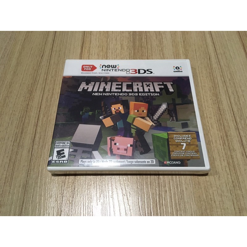 แผ่นเกม 3ds minecraft มือ 1 | Shopee Thailand