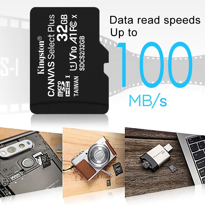 Memory Card SD Card Class 10 100MBs 16GB 32GB 64GB 128GB Memory Card TF ...