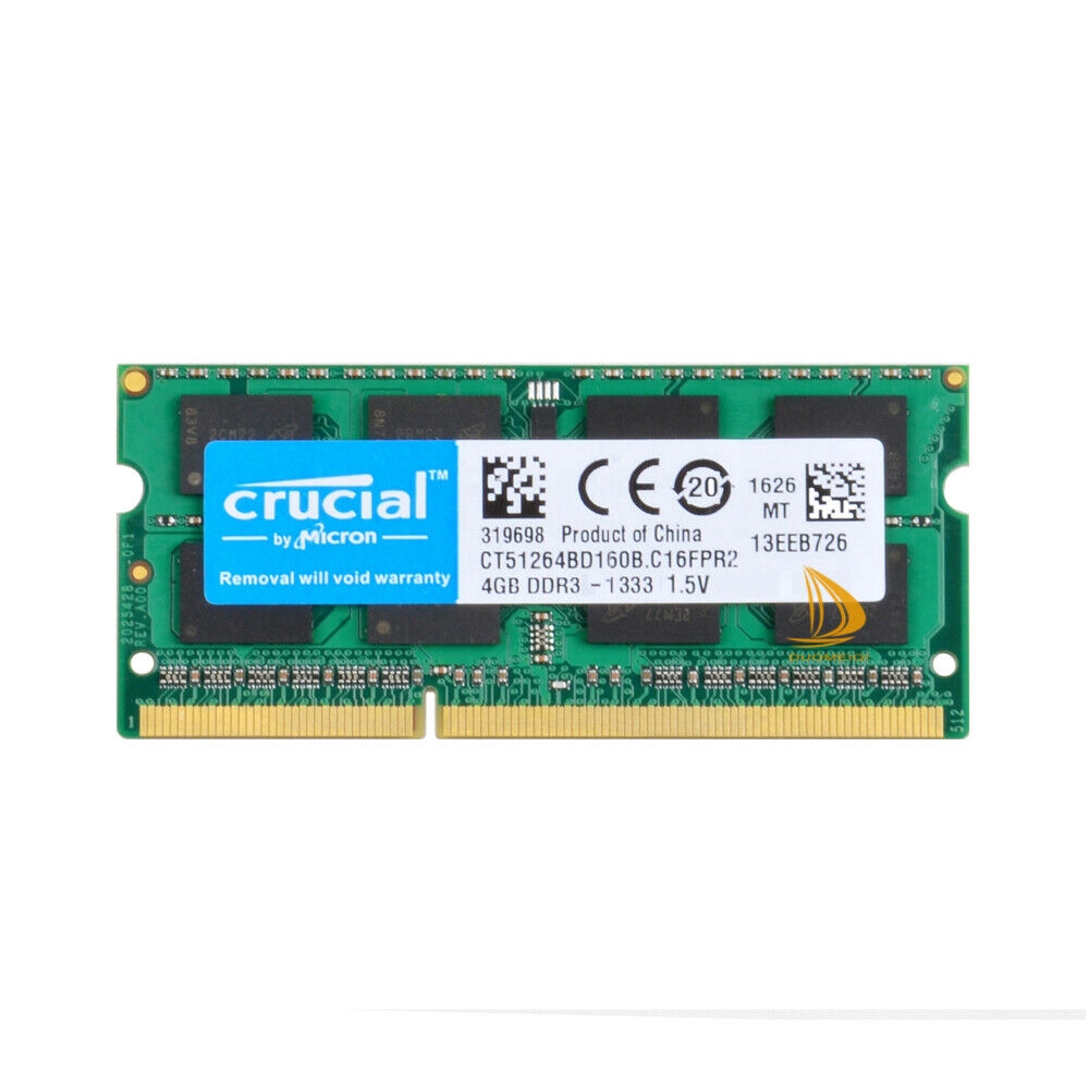 ครูเชียล Crucial 2RX8 8GB 4GB DDR3L DDR3-12800L 12800S 10600S 8500S ...
