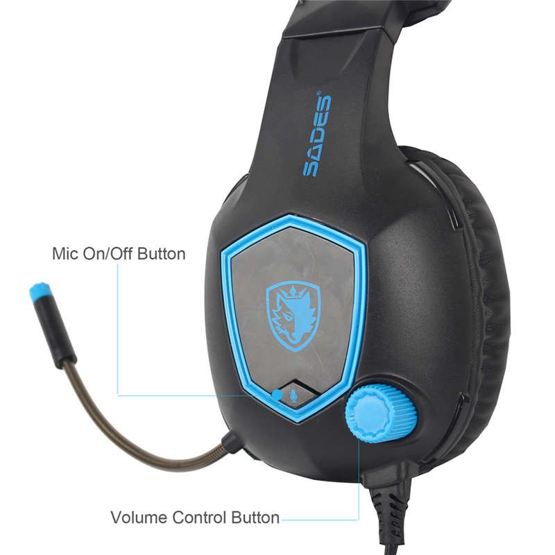 Sades Sa 818 หูฟังเล่นเกมคอมพิวเตอร์พีซี Gamer - touchtouch.th - ThaiPick