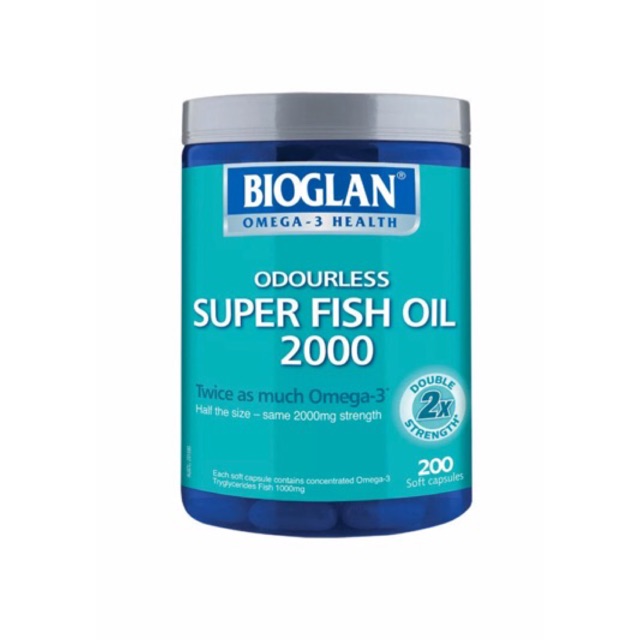 BIOGLAN Super Fish Oil 2000mg 200 tablets - nipaporn2301 - ThaiPick