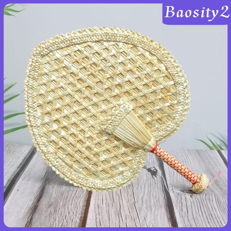 Woven Straw Hand Fan Handheld Decorative Fans for Outdoor Home ...