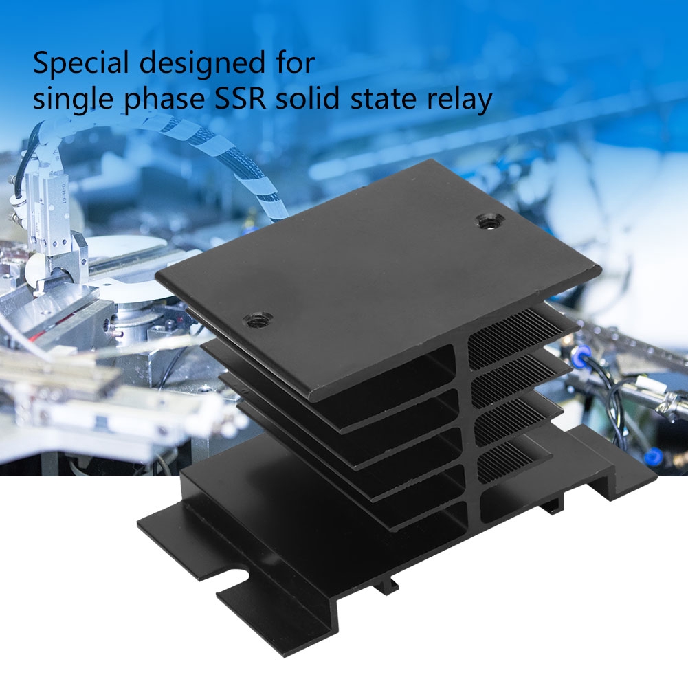 4Pcs Aluminum Heat Sink 10A-40A Solid State Relay SSR Radiator for Single Phase - xguli.th ...