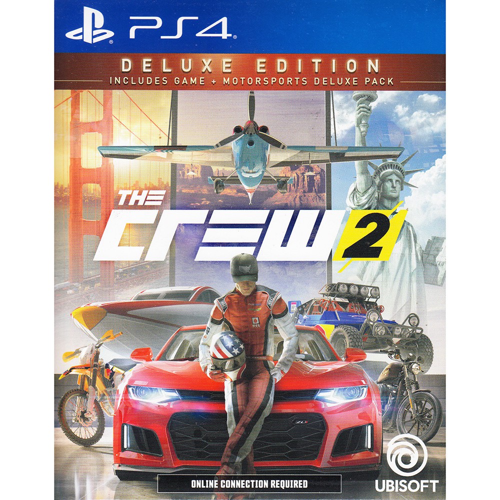 PS4 THE CREW 2 [DELUXE EDITION] (ENGLISH SUBS) (ASIA) | Shopee Thailand