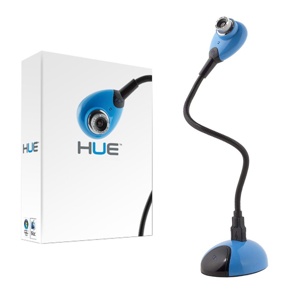 HUE HD Webcam ( Blue ) 720p USB Camera for Windows, macOS, Linux and ...