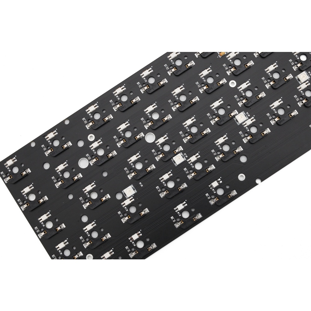 คีย์บอร์ด:bm65rgb bm65 rgb 65 hot swaable Custom Mechanical Keyboard CB ...