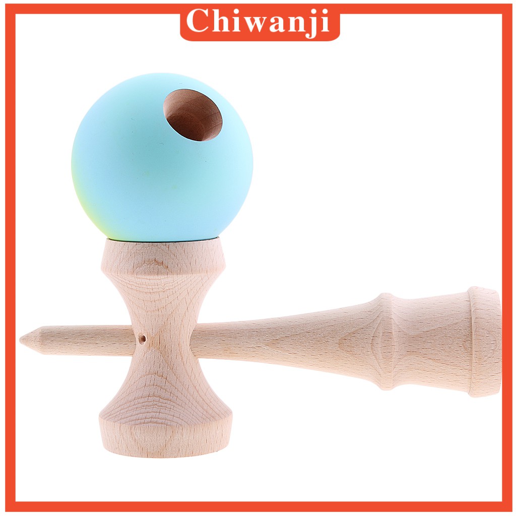 ღღ[CHIWANJI] Japanese Kendama Ball Wooden Toy Skill Ball Full Size Kids ...
