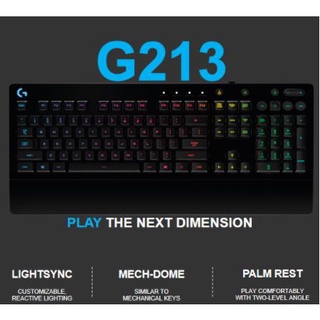 KEYBOARD (คีย์บอร์ด) LOGITECH G213 PRODIGY MEMBRANE RGB LED EN/TH ...