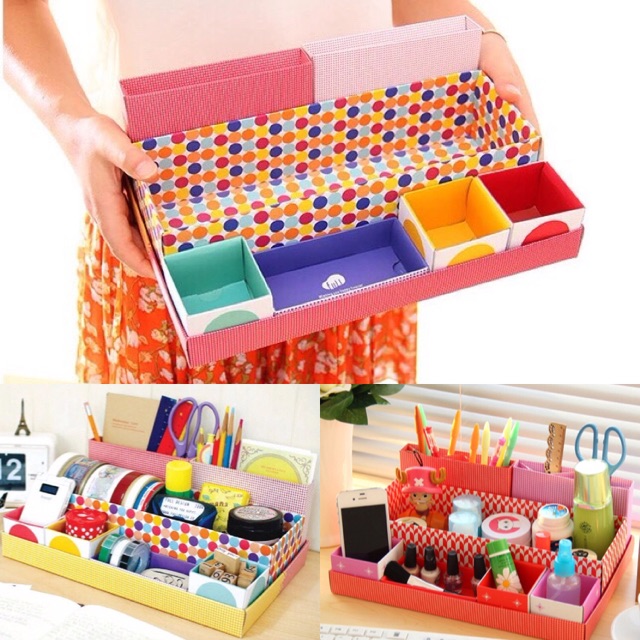 กล่องจัดระเบียบ DIY box | Shopee Thailand